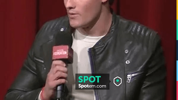 Signing Tony Raymond Jackie Kay Leather Jacket worn by (Jack Banta) in ...