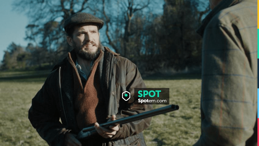 Barbour Winter Bedale Wax Jacket worn by Henry Muck (Kit Harrington) as ...