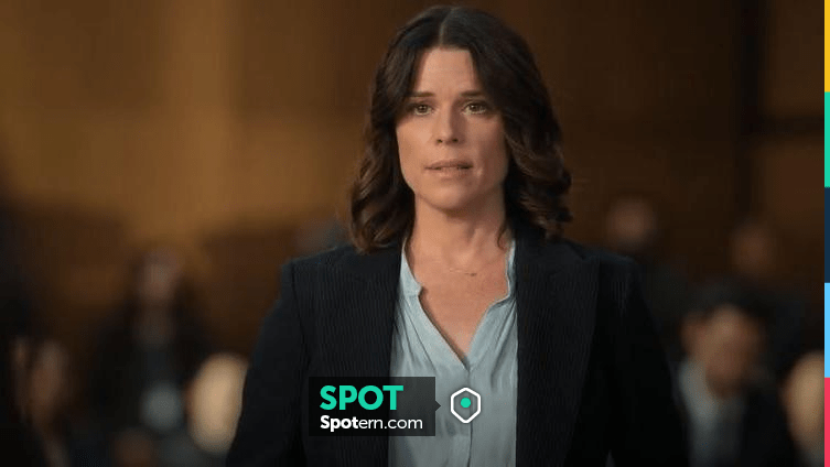 Zadig&Voltaire Tink Blouse worn by Maggie McPherson (Neve Campbell) as ...