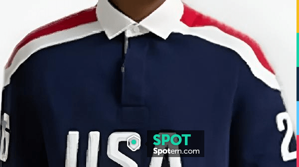 Team USA Winter Olympics 2026 Rugby Sweatshirt in Polo Ralph Lauren ...