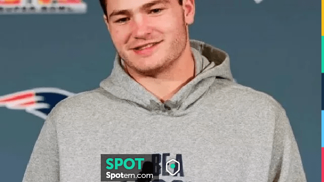 Drake Maye Be A Blessing Grey Sweat dans Good Morning Football : Résumé ...