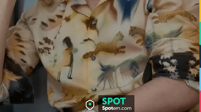 Printed Shirt worn by Brian (Michael Urie) in Shrinking | Spotern