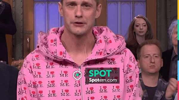 SNL S51 Alexander Skarsgard I Heart Me Sweatsuit dans Saturday Night ...