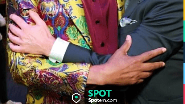 Yellow Print Blazer worn by (RuPaul Charles) in Hollywood Squares | Spotern