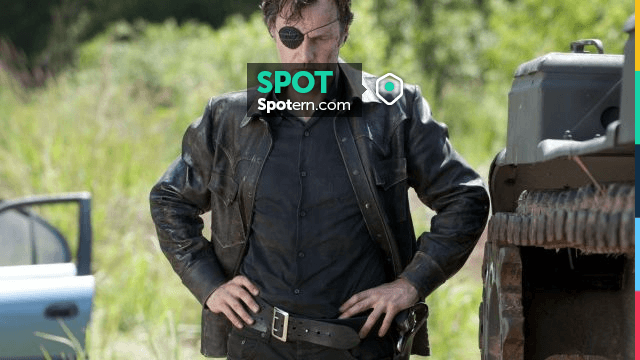 The replica of the leather jacket, the governor / Philip Blake (David ...