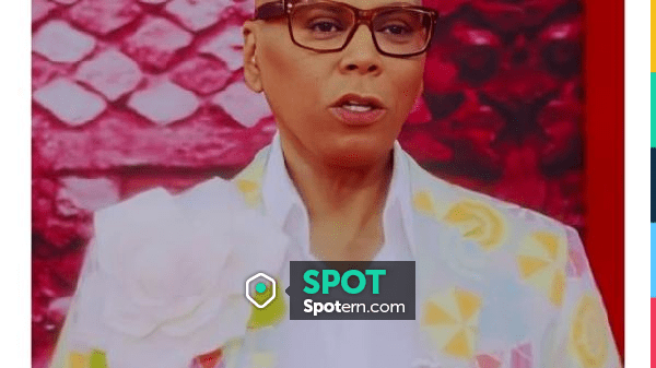 RuPauls Drag Race S18 RuPaul Charles Pastel Print Blazer worn by Self ...