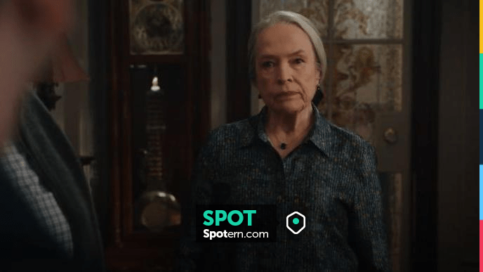 Lafayette 148 Patterned Button-Up Shirt worn by Madeline 'Matty ...