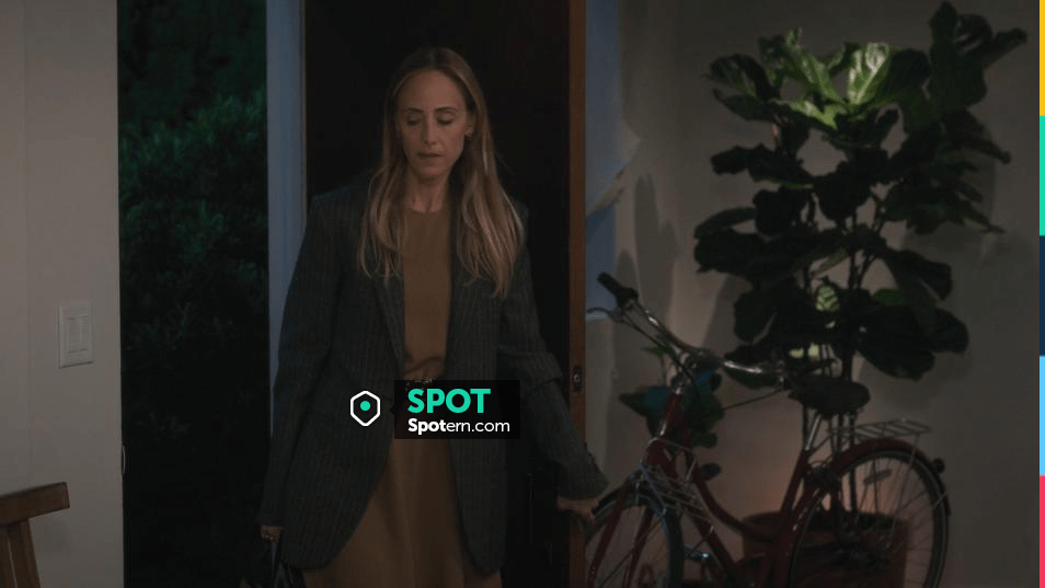 Stella McCartney Wool Pinstripe Blazer worn by Teddy Altman (Kim Raver ...