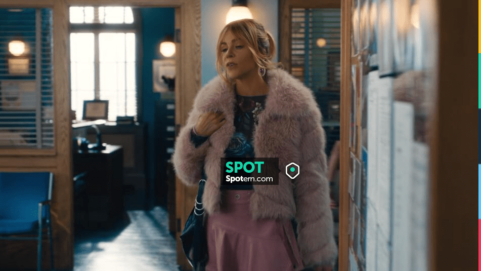 Avec Les Filles Luxe Faux Fur Paneled Coat worn by Morgan Gillory ...