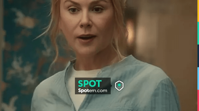 Haut bleu Nicole Kidman Scarpetta S01 porté par Kay Scarpetta (Nicole ...