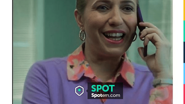 The Brokenwood Mysteries S12 Pink Floral Blouse worn by DC Kristin Sims ...