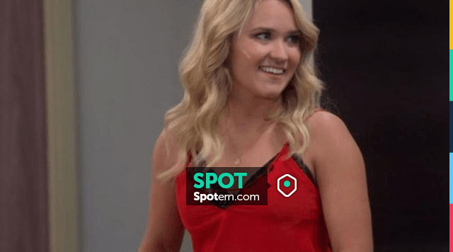 The top red of Gabi (Emily Osment) in Young & Hungry S4E9 | Spotern