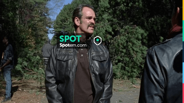 The leather jacket of Simon (Steven Ogg) in The Walking Dead | Spotern