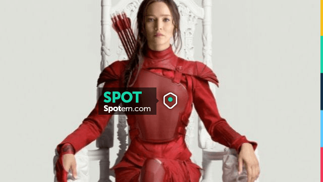 The combination red of Katniss Everdeen (Jennifer Lawrence) in Hunger ...