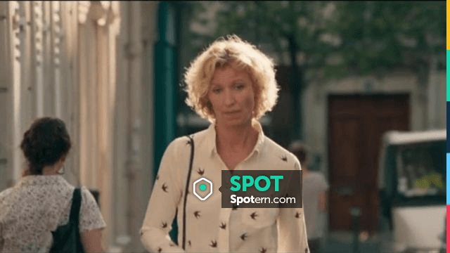 La camisa estampada de Juliette (Alexandra Lamy) en L'embarras du choix ...