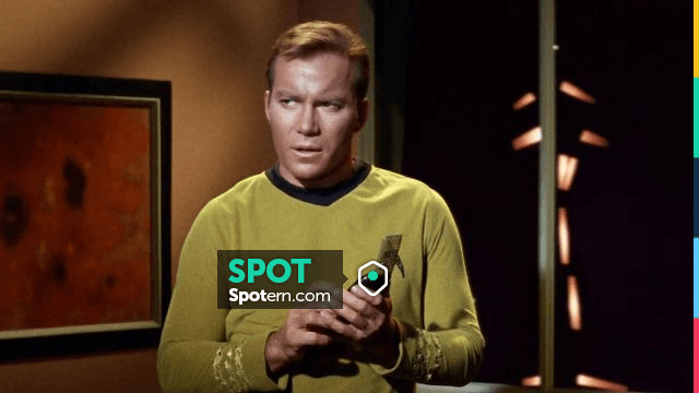 The communicator of Captain James T. Kirk (William Shatner) in Star ...