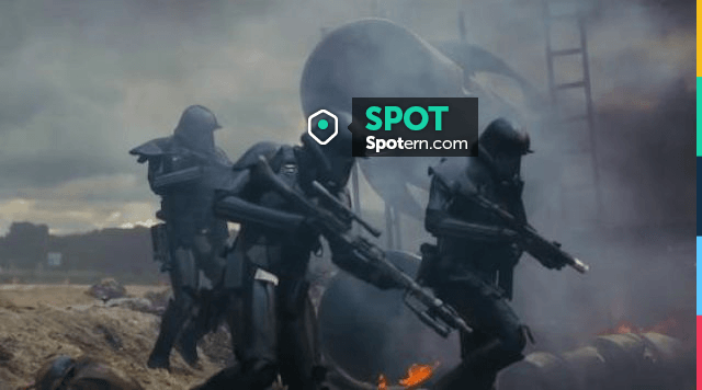 the costume of the Black shadow trooper in Star Wars VII : The ...