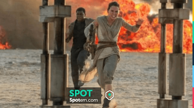 The boots to Rey (Daisy Ridley in Star Wars VII : The awakening of the ...