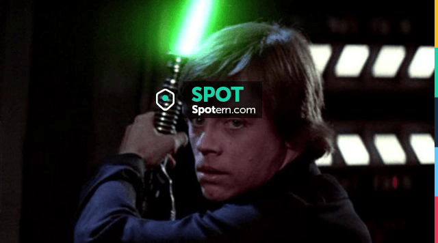 the lightsaber of Luke Skywalker in Star wars episode VI : return of ...