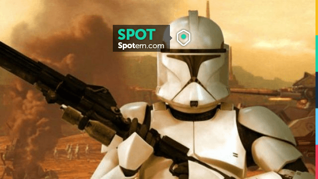 File for a 3D print of the helmet of Clone trooper in Star Wars : The ...