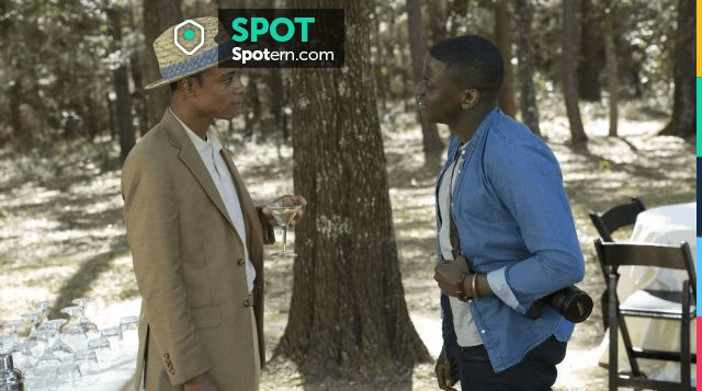 The straw hat Andre Hayworth/Logan King (LaKeith Stanfield) in Get Out ...