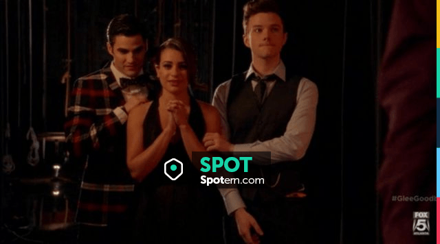 La robe noire longue de Ra­chel Berry (Lea Mi­chele) dans Glee S06E13 ...