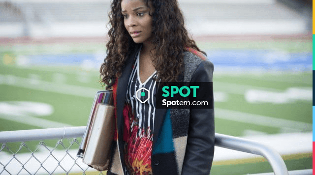 El vestido floral en blanco y negro de Sheri Holland (Ajiona Alexus) en ... El vestido floral en blanco y negro de Sheri Holland (Ajiona Alexus) en ...