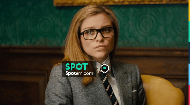 Striped tie worn by Roxy / Roxanne Morton (Sophie Cookson) in Kingsman ...