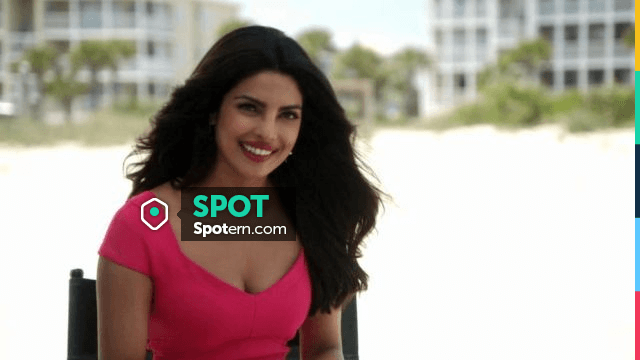 The pink dress Roland Mouret Victoria Leeds (Priyanka Chopra) in ...