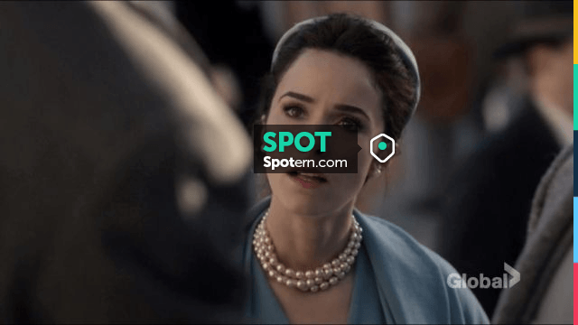 Earrings pearl Lucy Preston (Abigail Spencer) in Timeless S01E16 | Spotern