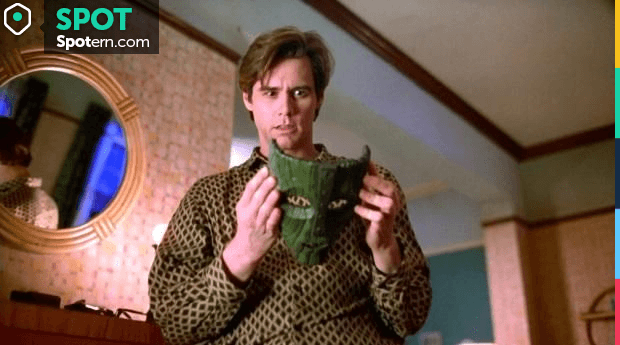 The mask worn by Jim Carrey in The Mask | Spotern