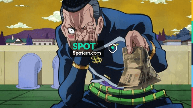 The costume cosplay of Okuyasu Nijimura in Jojo's Bizarre Adventure ...