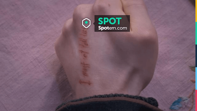 The replica of the scar "I must not tell lies" Harry Potter (Daniel ...