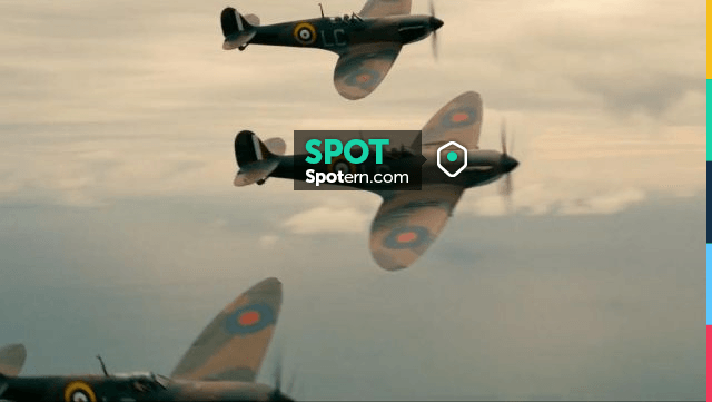 The aircraft Spitfire Supermarine for the Royal Air Force in Dunkirk ...