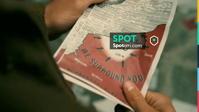 The replica of the prospectus "We Surround you" in Dunkirk | Spotern