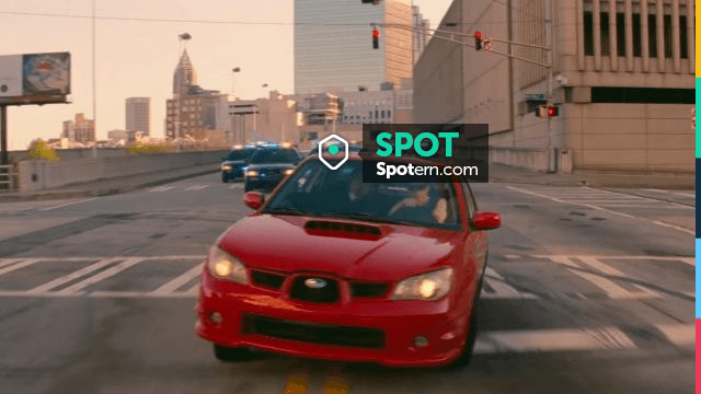 Subaru Impreza WRX 2.0 red Baby (Ansel Elgort) in " Baby Driver | Spotern