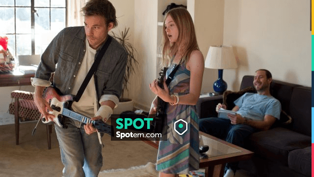 The striped dress with strapless Ecote from Cleo (Elle Fanning) in ...