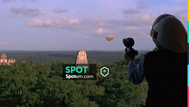 The pyramids of Tikal in Guatemala serving as the setting for Yavin IV ...
