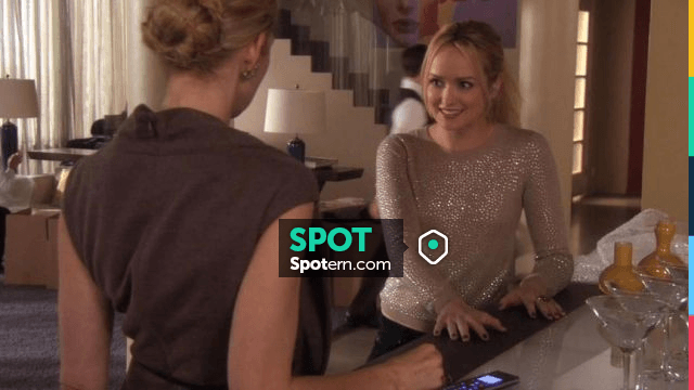 Ivy Dickens (Kaylee Defer) Suéter de camello con brillos en Gossip girl ...