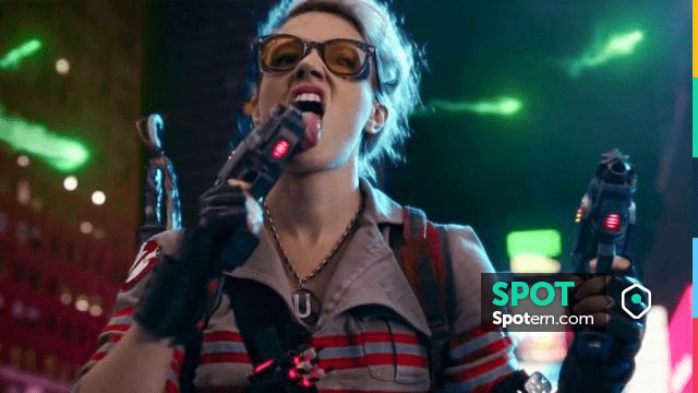 The replica leather gloves black Jillian Holtzmann (Kate McKinnon) in ...