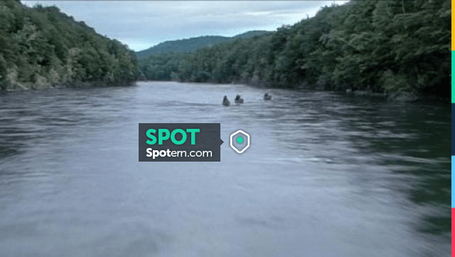 The river Anduin to the south of the forest of Lothlorien in The lord ...