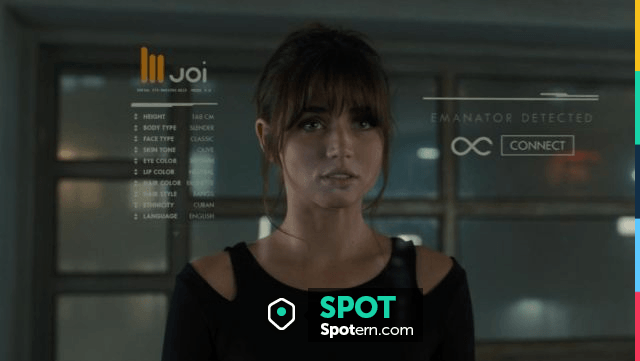 The black top Joi (Ana de Armas) in Blade Runner 2049 | Spotern