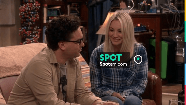 The plaid shirt Bella Dahl Penny (Kaley Cuoco) in The Big bang Theory ...