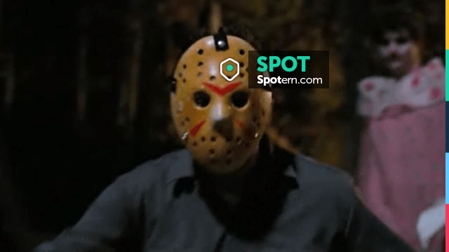 The hockey mask of Jason Voorhees of the Halloween night in Stranger ...
