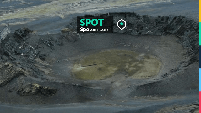 The Crater of Hrossaborg in Iceland in the filming locations of the ...
