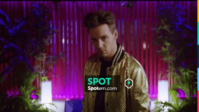 La veste bomber doré de Liam Paynes dans Le clip Strip that down | Spotern