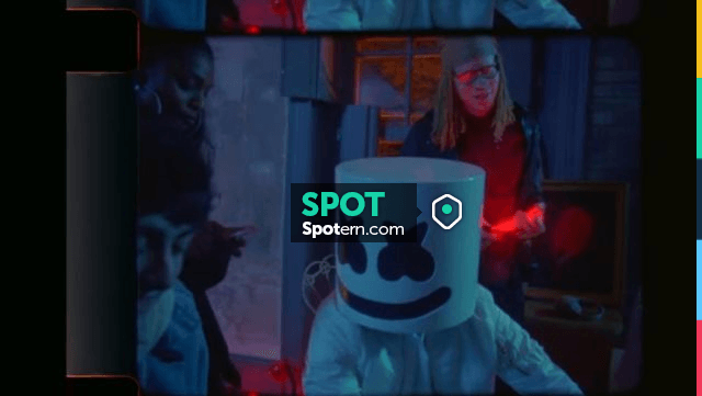 The helmet Marshmello in the clip Silence | Spotern