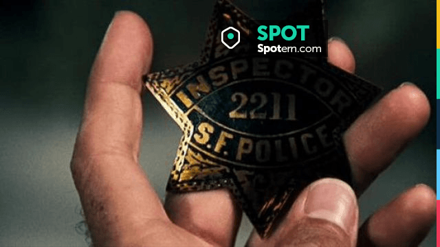 The badge of police inspector Harry Callahan (Clint Eastwood) in The ...