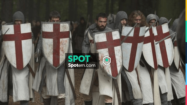 Templar knight shield of Landry (Tom Cullen) in Knightfall | Spotern