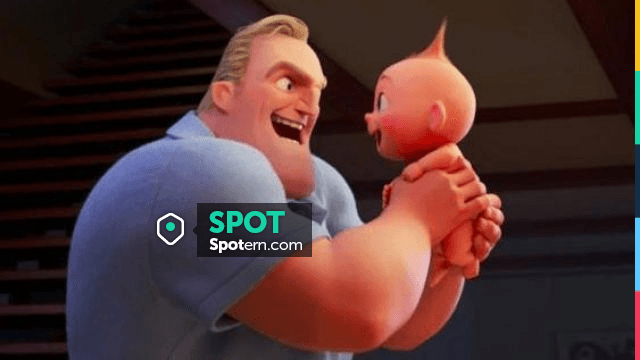 Le polo bleu cliel de Mr. Indestructible dans Les Indestructibles 2 ...